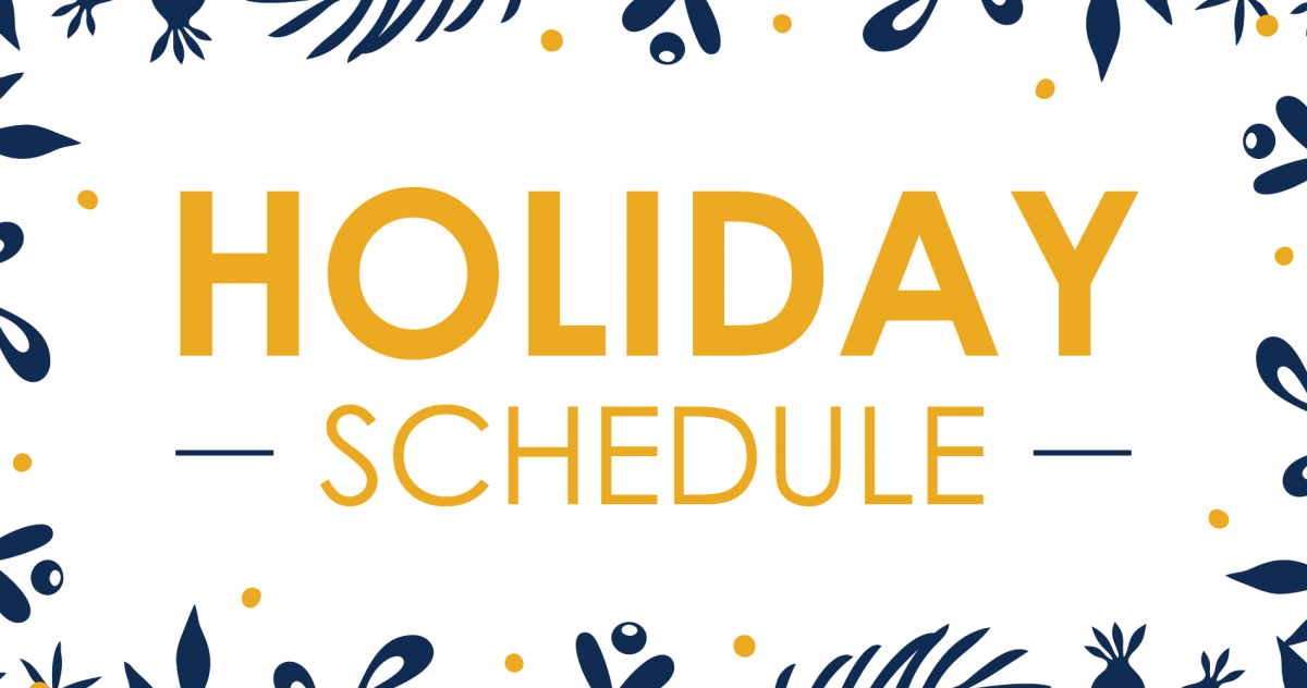 Holiday Schedule - Ablabs